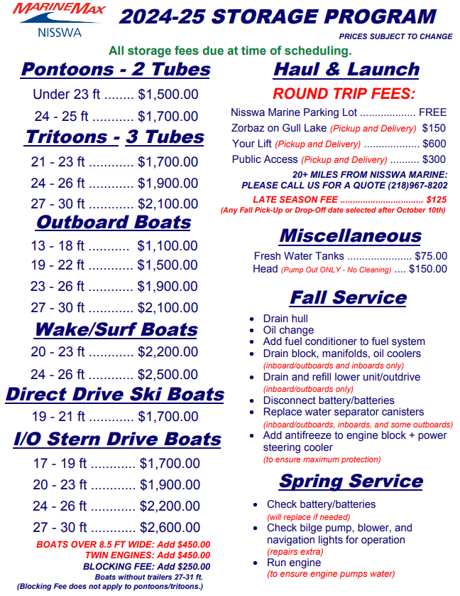 Boat Storage | Minneapolis, MN | Dry Dock Storage